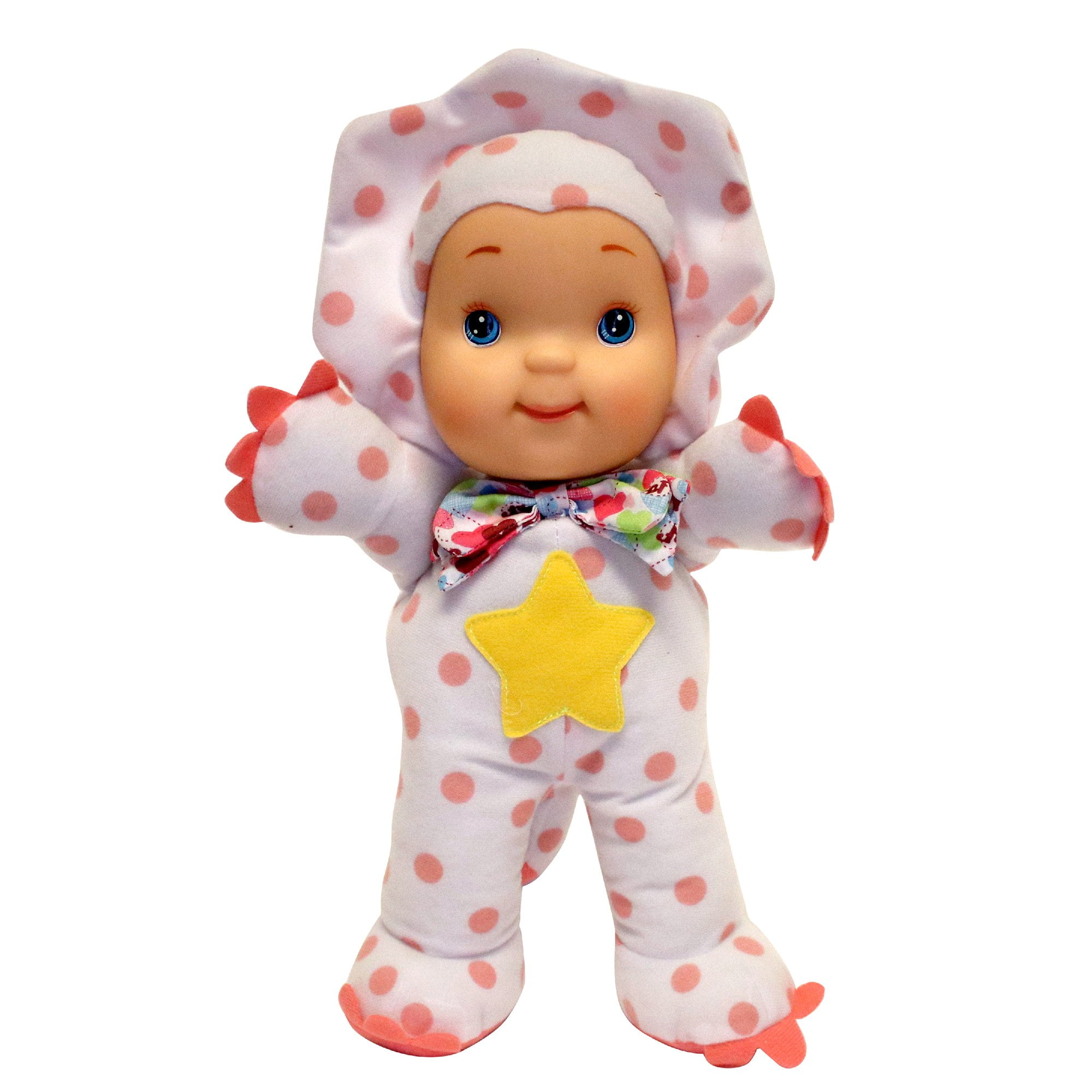 Baby's First: Dino Friends Baby Doll - Polka Dot Dinosaur Outfit, Press ...
