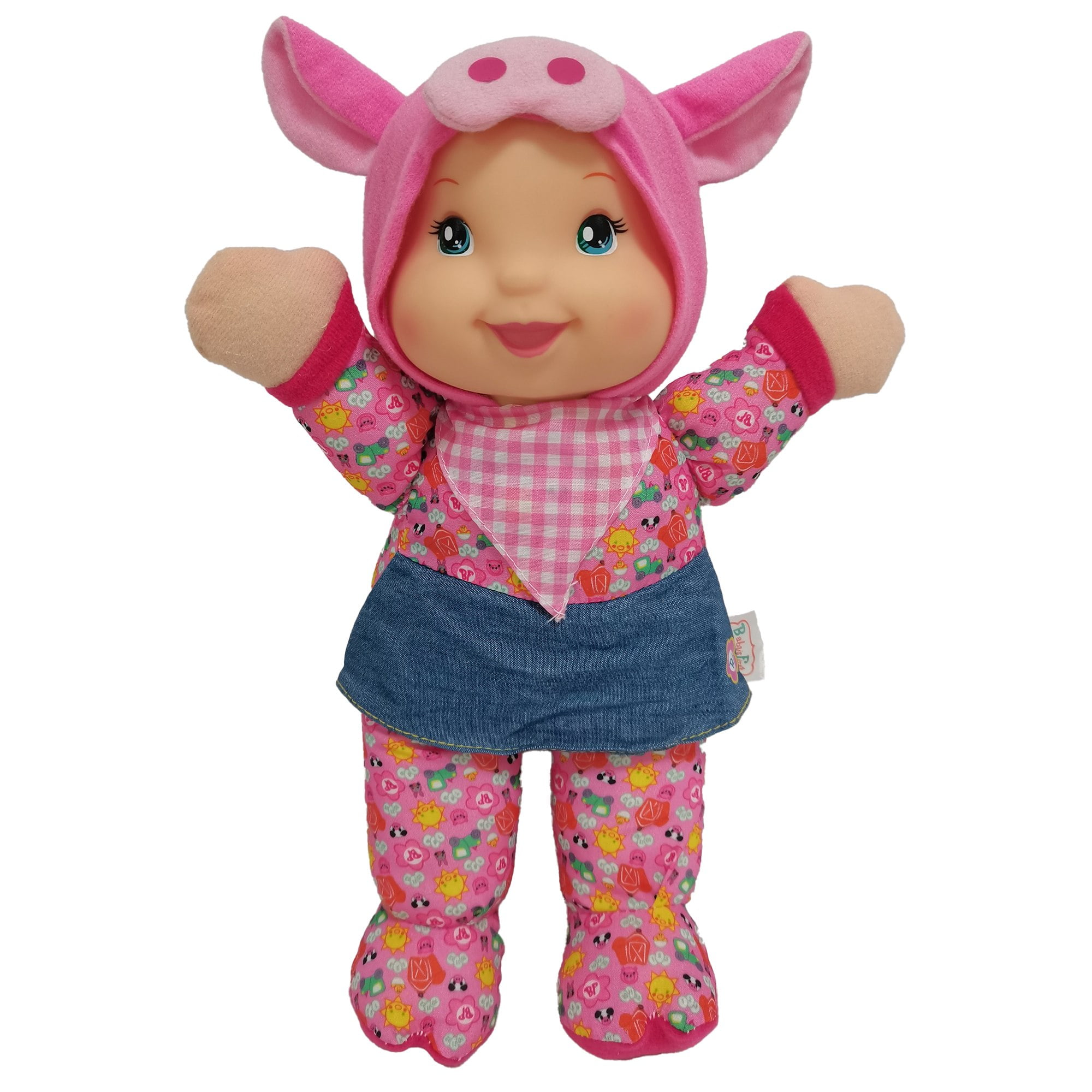 Baby's First Plush Singing Pink Pig Doll - Soft & Cuddly Musical ...