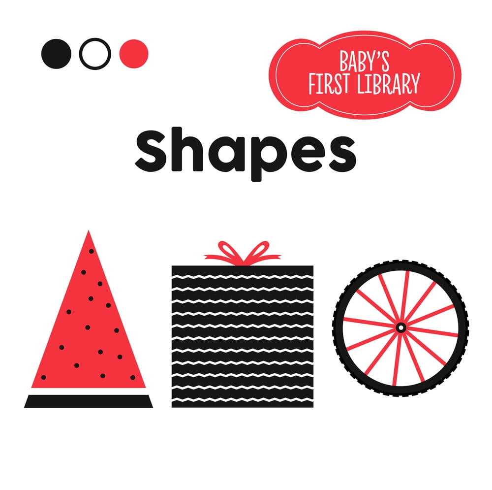 Baby's First Library: Shapes (Board Book) - Walmart.com
