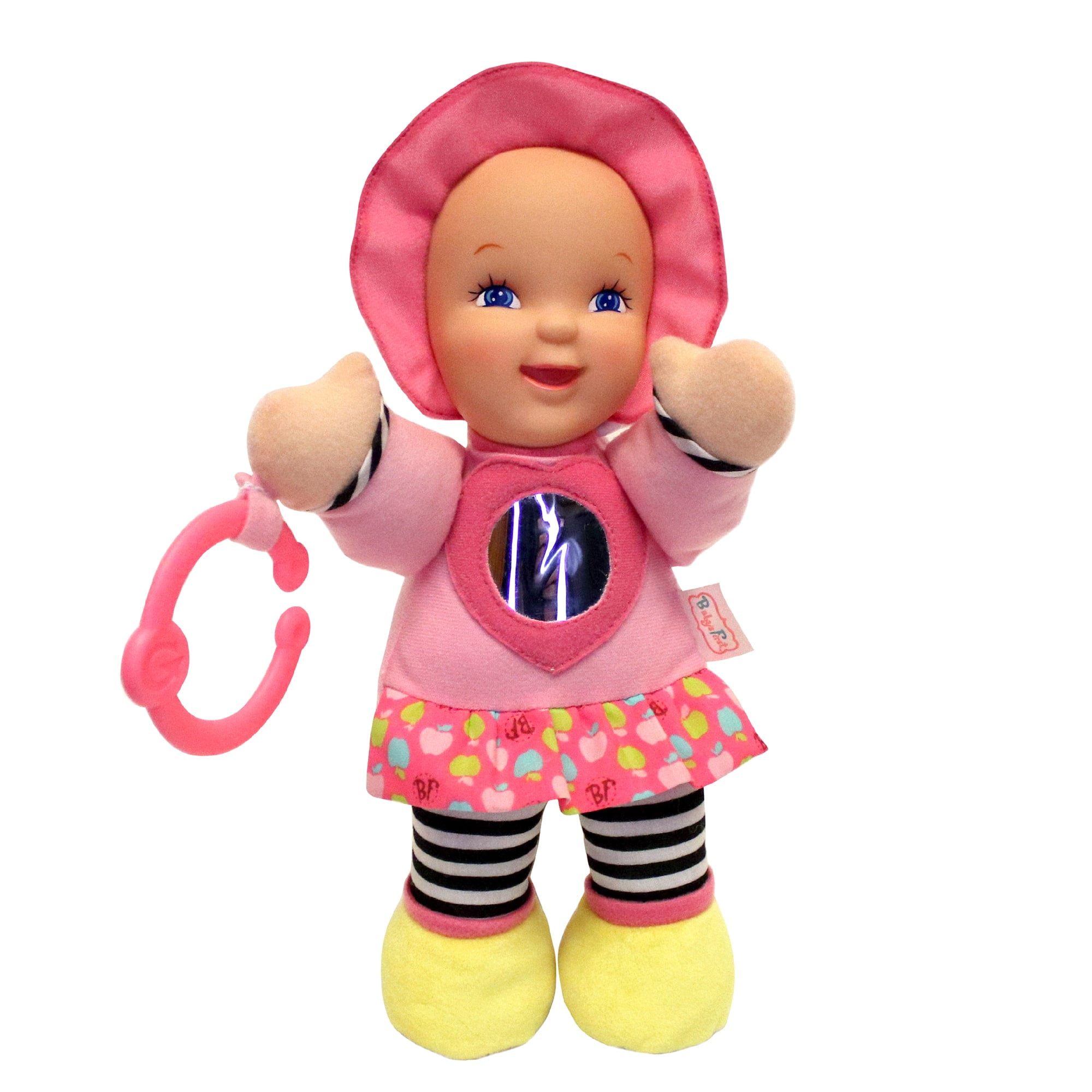 Baby's First: Mirror Doll - Pink - Vibrant Outfit w/ Chest Heart-Shaped ...