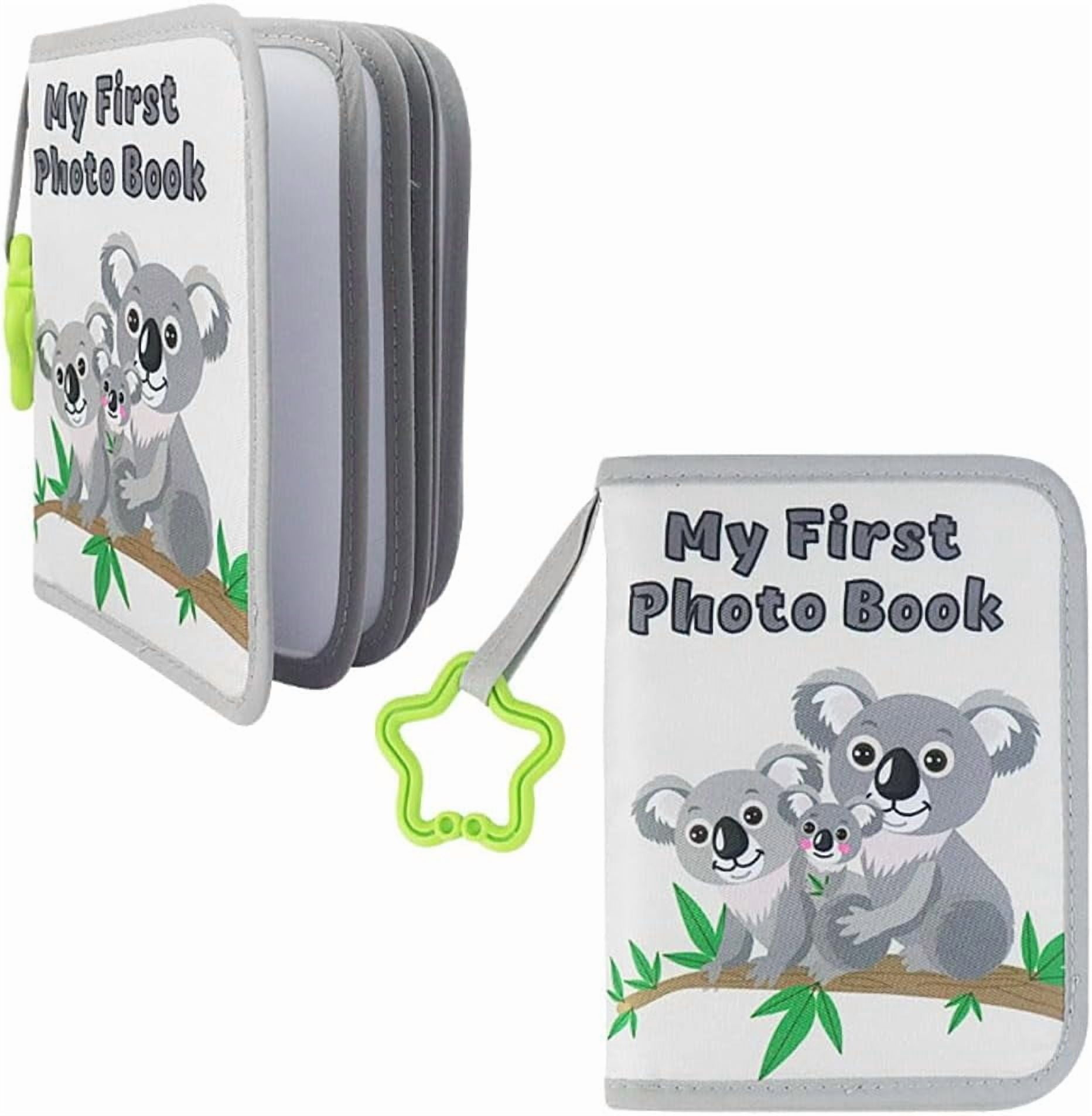 Baby's My First Photo Album 17 4x6 Pictures Soft Cloth Photo Album ...