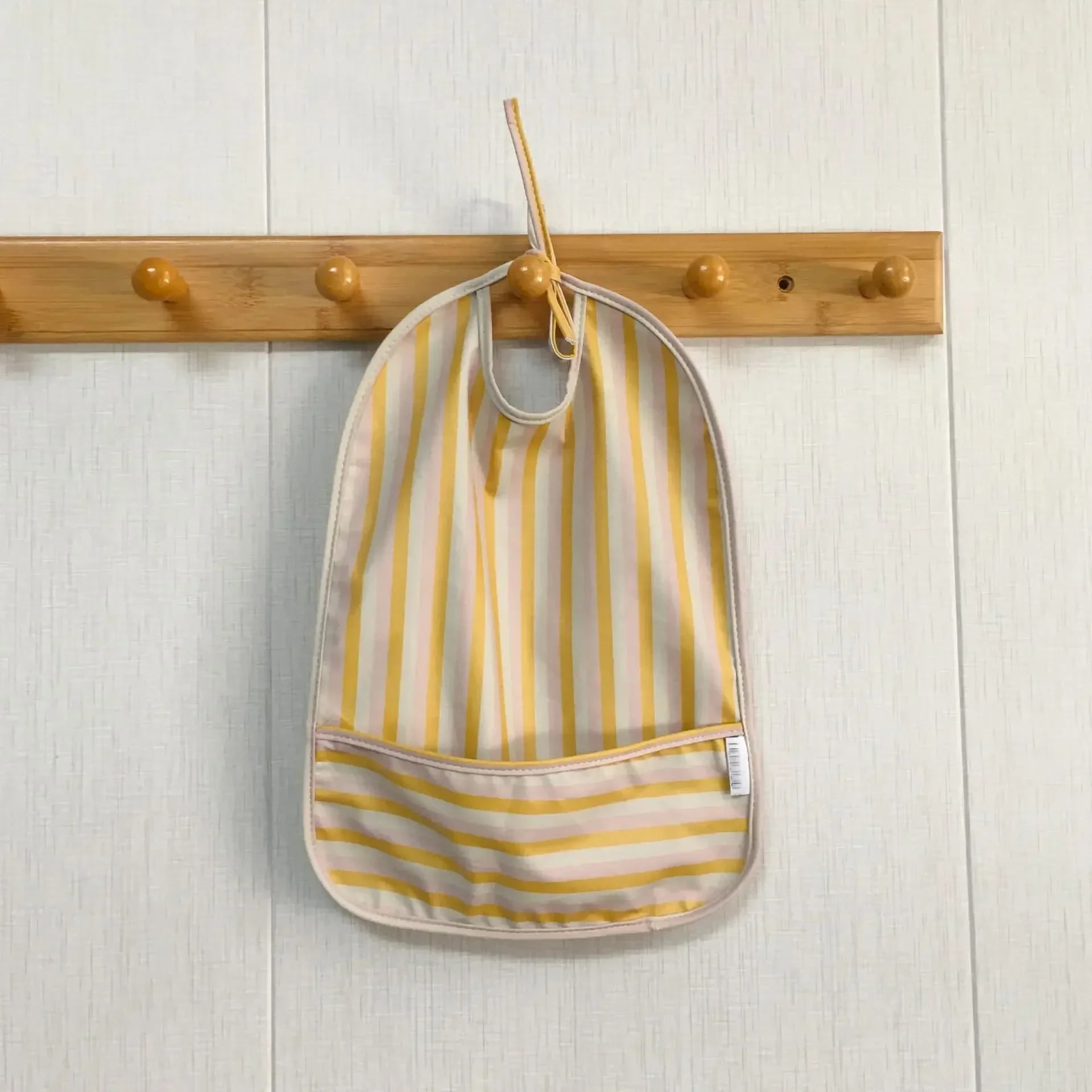 Baby's Soft Waterproof PU Bib Kid Long Sleeves Adjustable Feeding Cloth ...