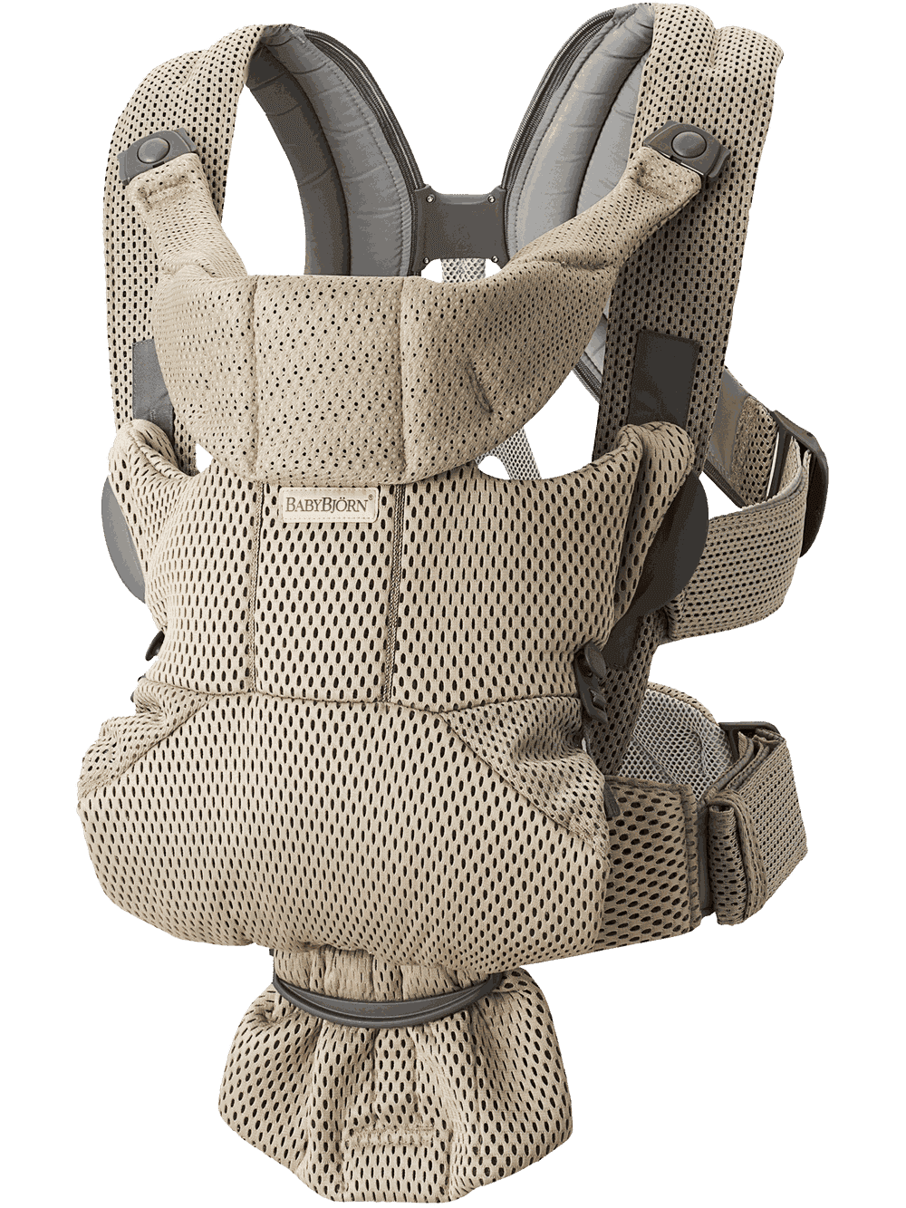 BabyBjorn Ergonomic Baby Carrier Free, 3D Mesh, Wearable for Mom and ...