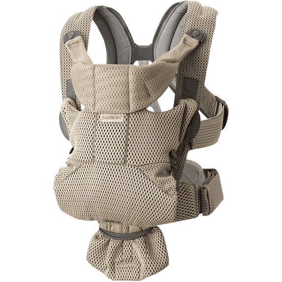 BabyBjorn Ergonomic Baby Carrier Free, 3D Mesh, Wearable for Mom and ...