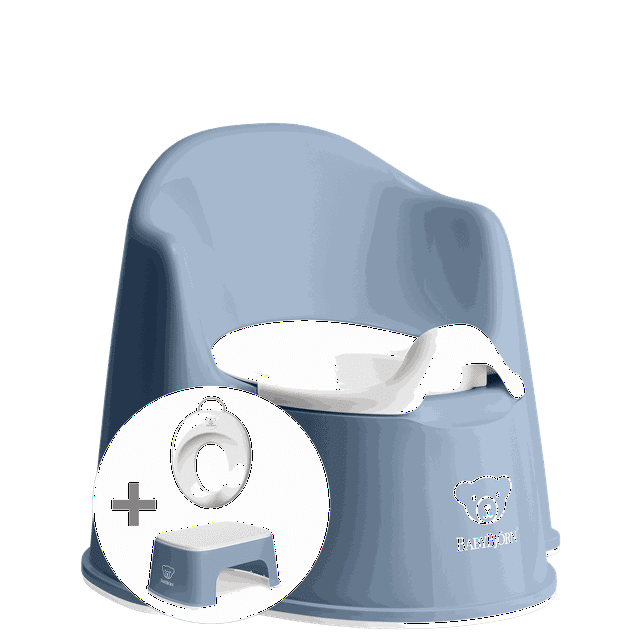 BabyBjorn Potty Training Bundle, Deep Blue/White - Walmart.com