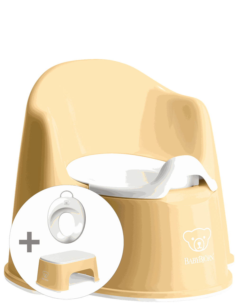 BabyBjorn Potty Training Bundle, Potty Chair, Step Stool, Toilet Seat ...