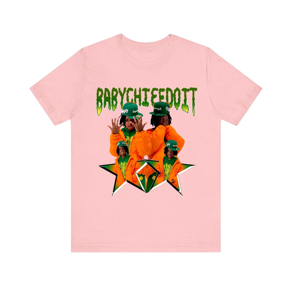 BabyChiefDoit Merch Logo T-shirt Unisex Men Women Rapper Short Sleeve ...