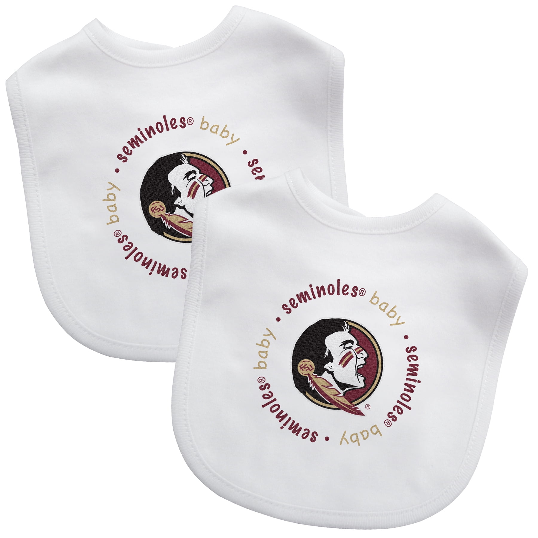 BabyFanatic Baby Apparel Set - Bibs 2 Pack - NCAA Florida State ...