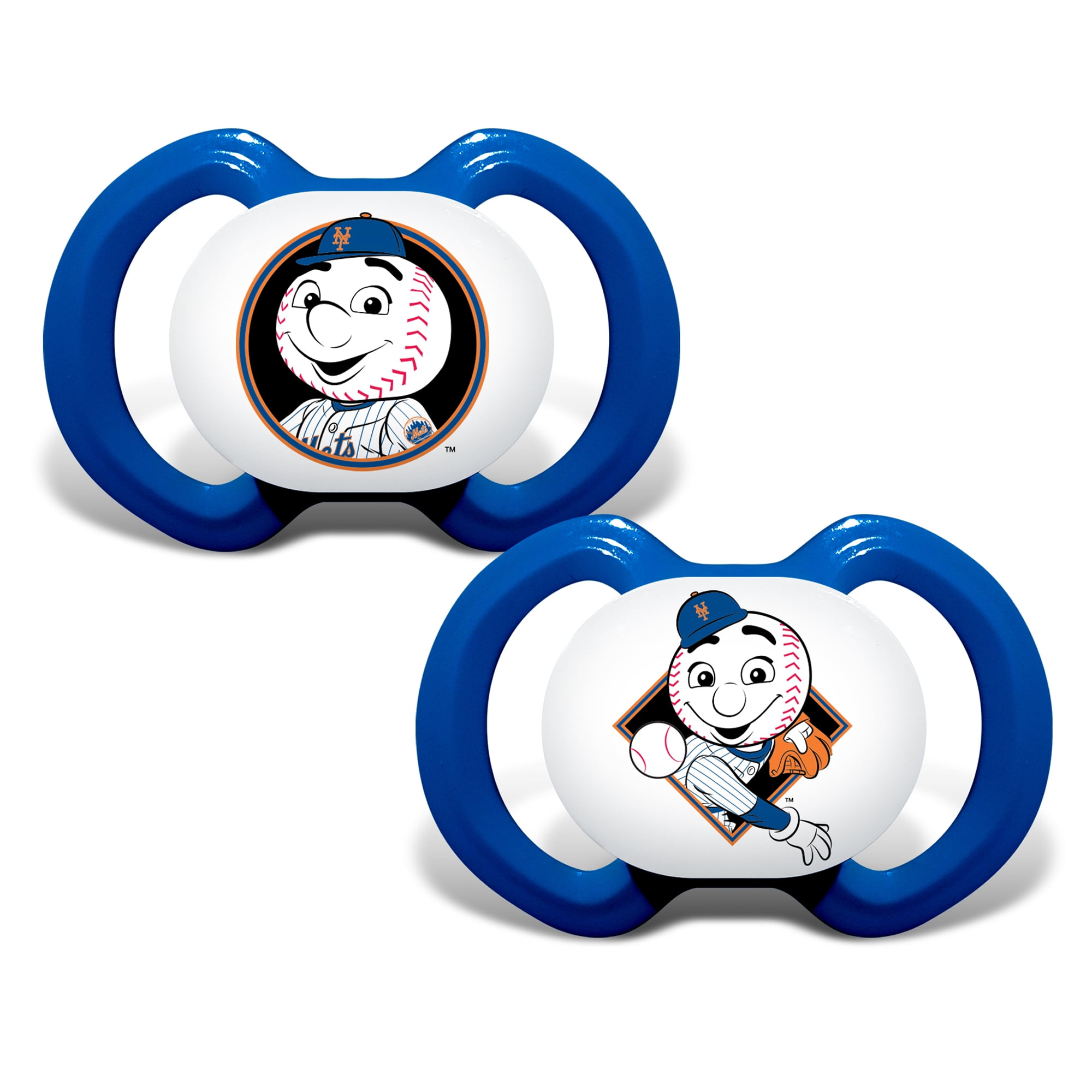 BabyFanatic Officially Licensed Pacifier 2-Pack - MLB New York Mets ...