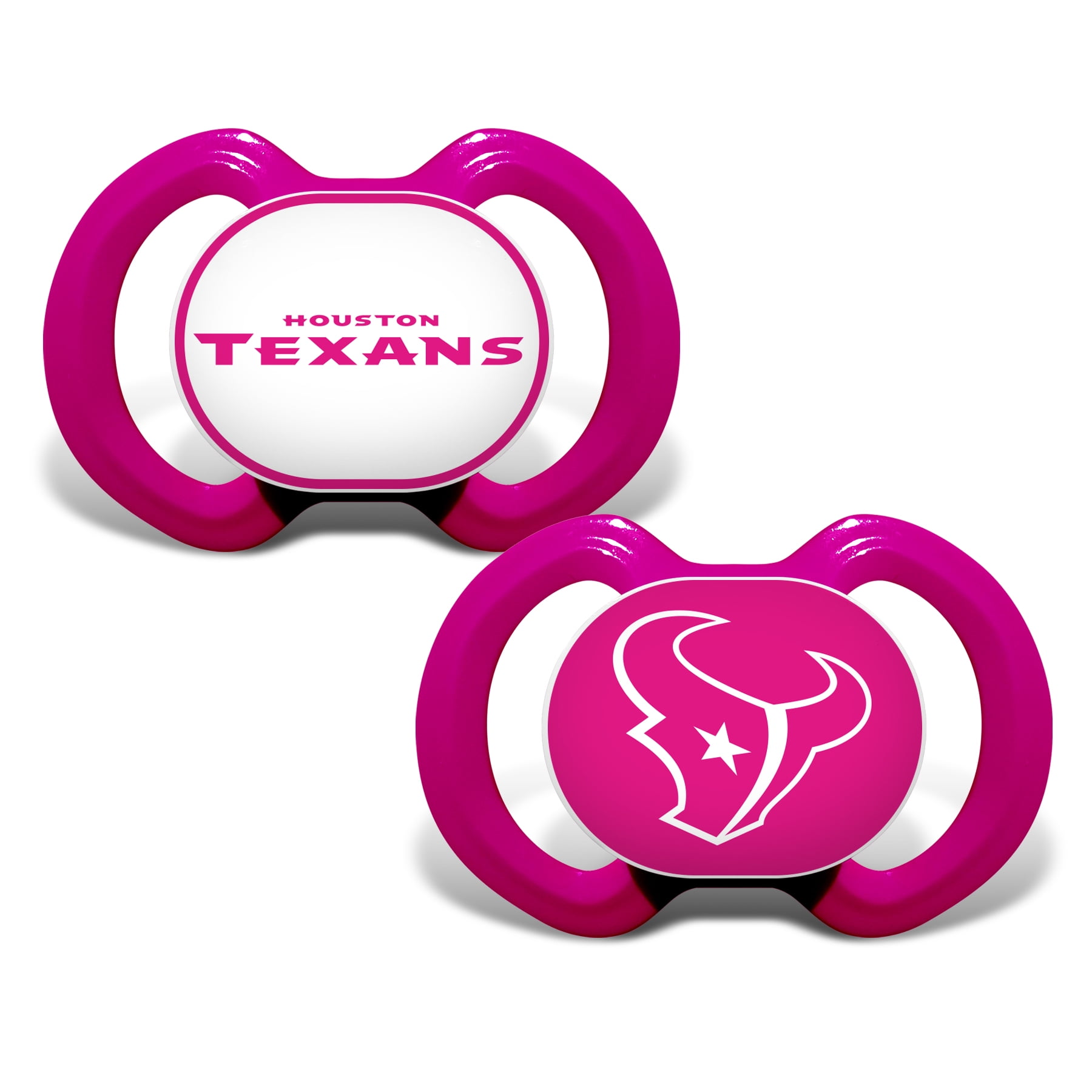BabyFanatic Officially Licensed Unisex Pacifier 2-Pack - Pink NFL ...