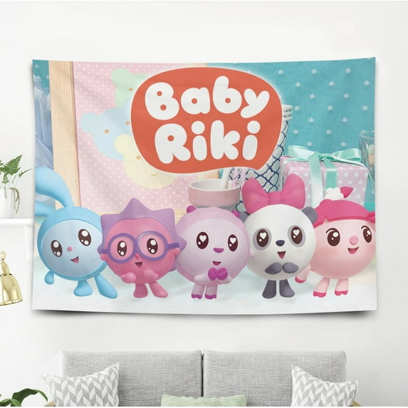 BabyRiki Tapestry Poster Banner Backdrop Background Wall Decor Party ...