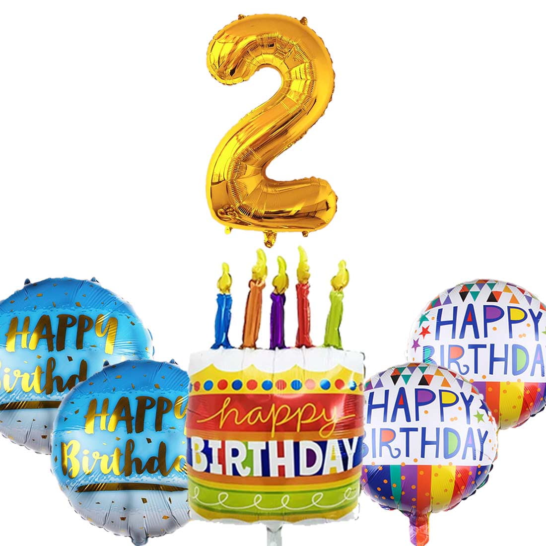 Babybus Baby Bus Balloons Party Supplies 2nd Big Number Decorations ...