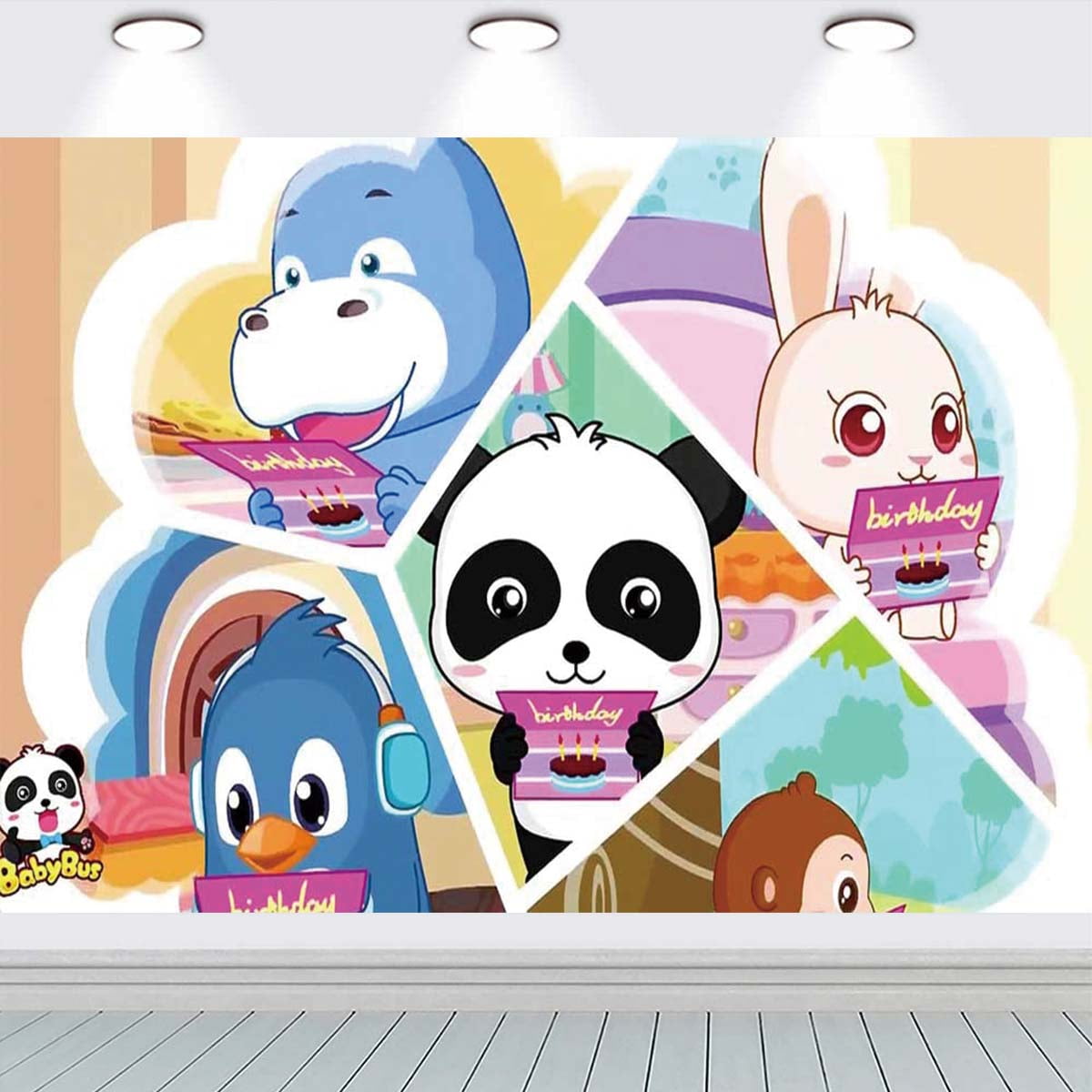 Babybus Baby Bus Taspestry Poster Banner Backdrop Background Wall Decor ...