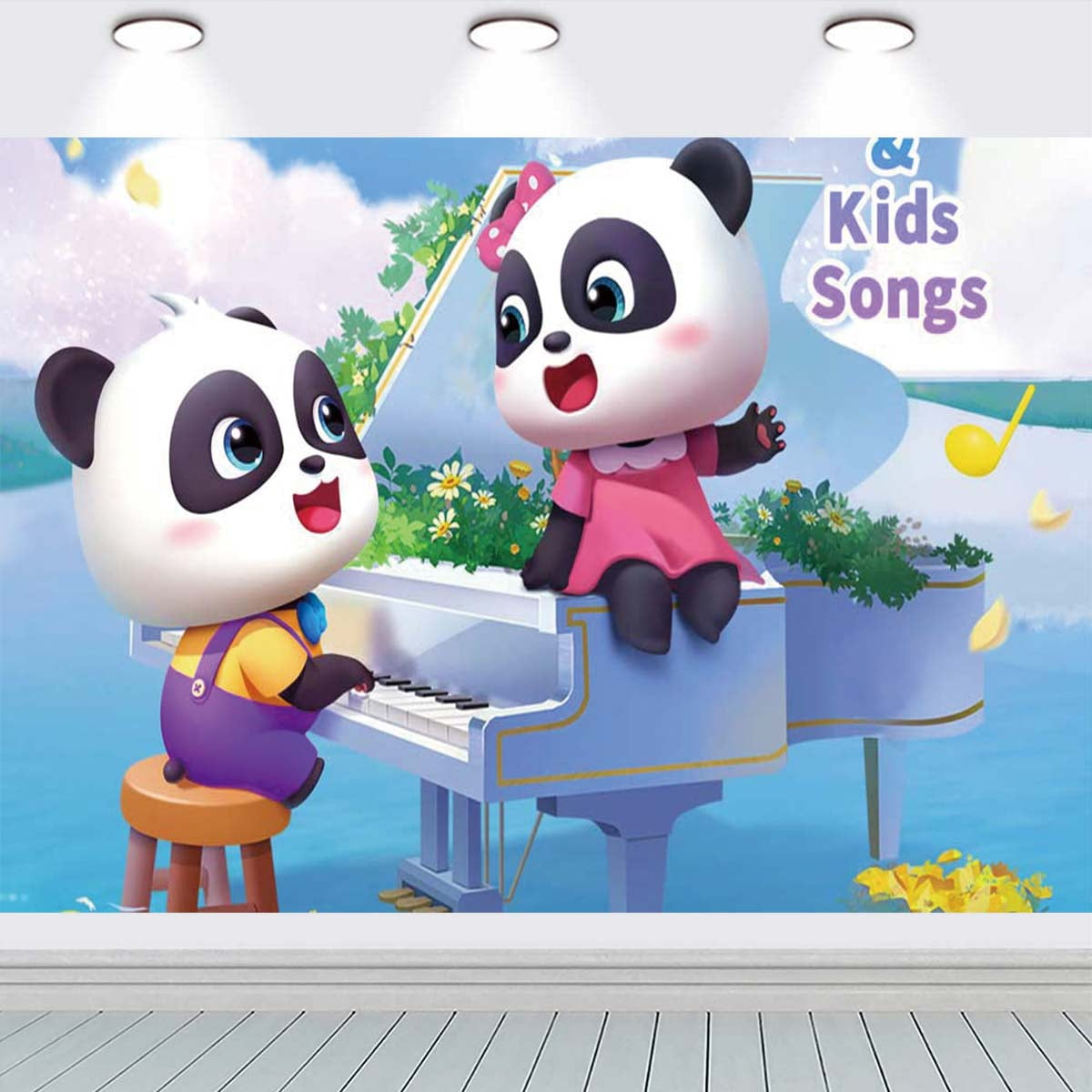 Babybus Baby Bus school Backdrop Party Supplies Taspestry Background ...