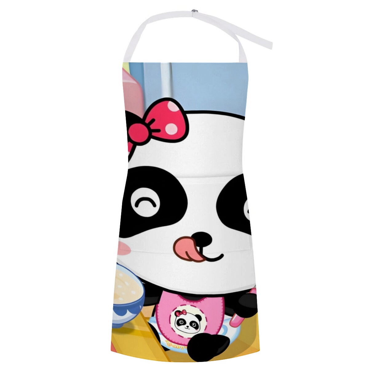 Babybus Pattern Apron Fashionable And Durable The Focus Of Gatherings ...
