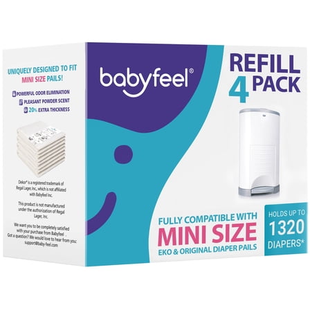 Akord Slim Refill Liners for Adult Diaper Disposal System - 2 Pack ...