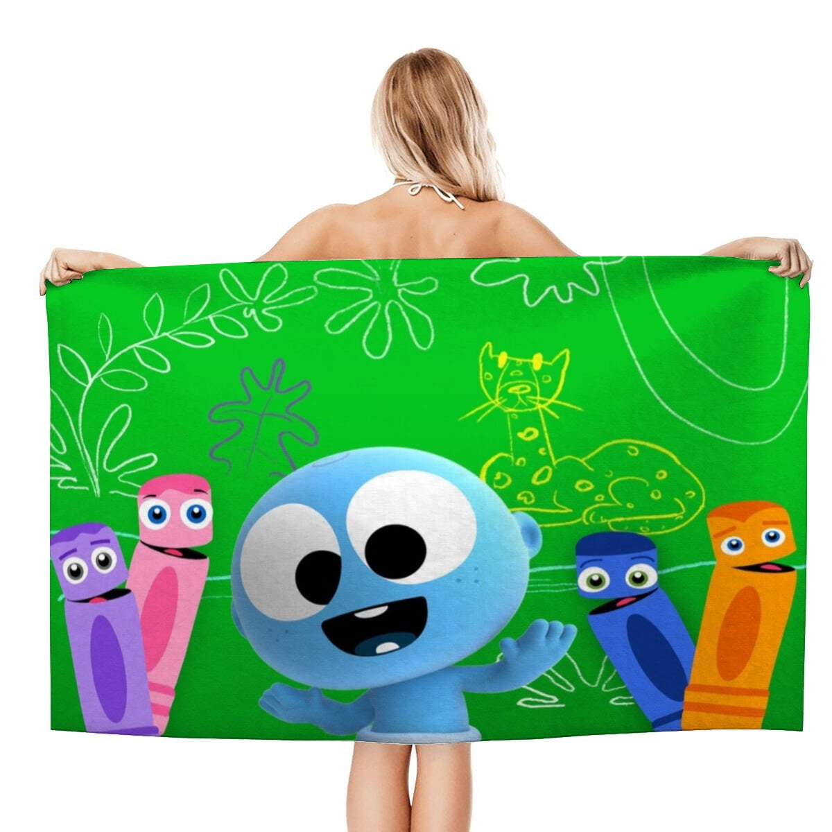 Babyfirst Color Crew Gifts Beach Towel for Women Girl Birthday Inspired ...