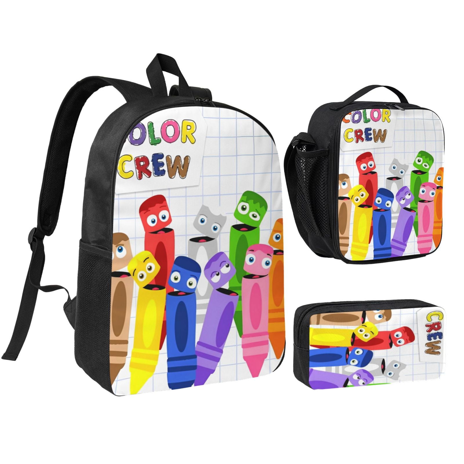 Babyfirst Color Crew Three piece backpack set young backpack ...