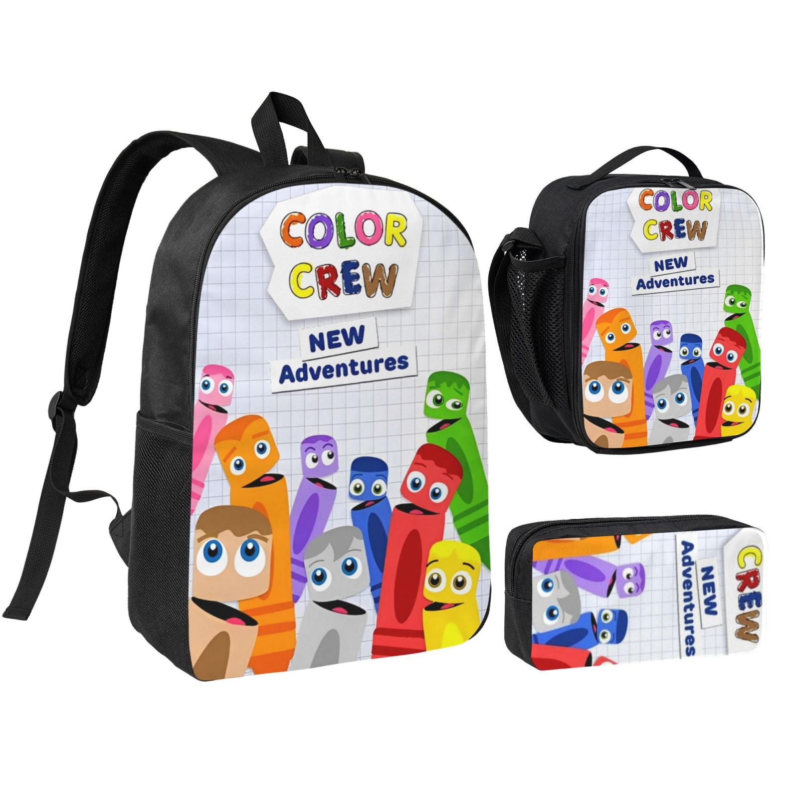 Babyfirst Color Crew Three piece backpack set young backpack ...
