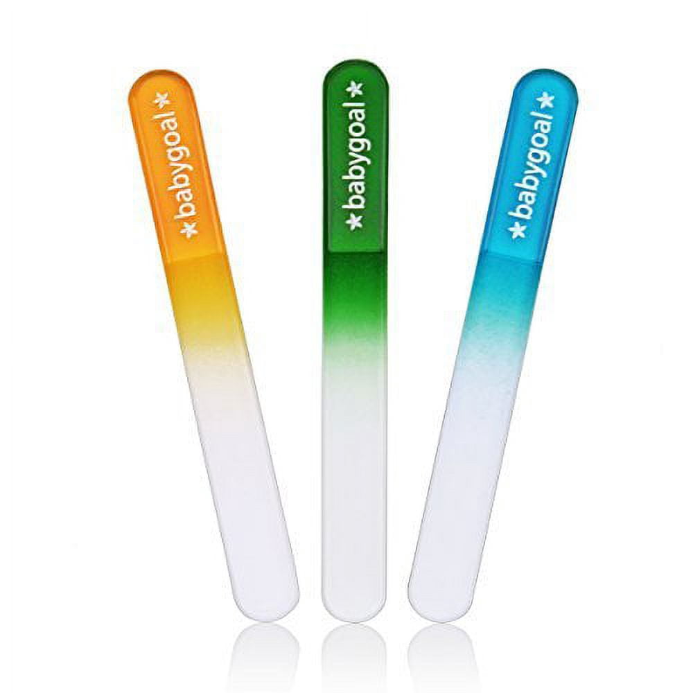 Babygoal Newborn Nail File Baby Nail Files 3 Pack with a Pouch,Genuine ...