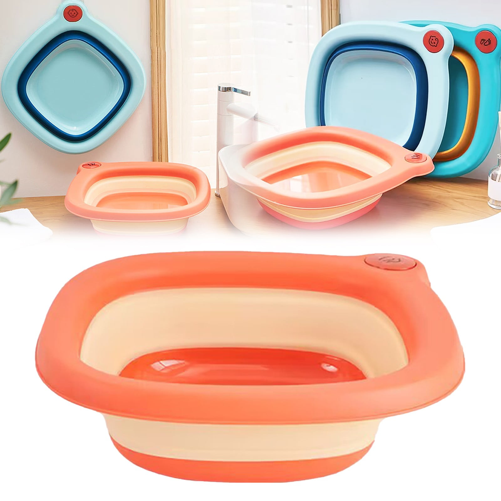 Babyhood Multipurpose Collapsible Wash Basin For Kids And Babies ...