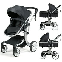 Costway Lightweight Newborn Baby Stroller, Folding Aluminum Infant ...