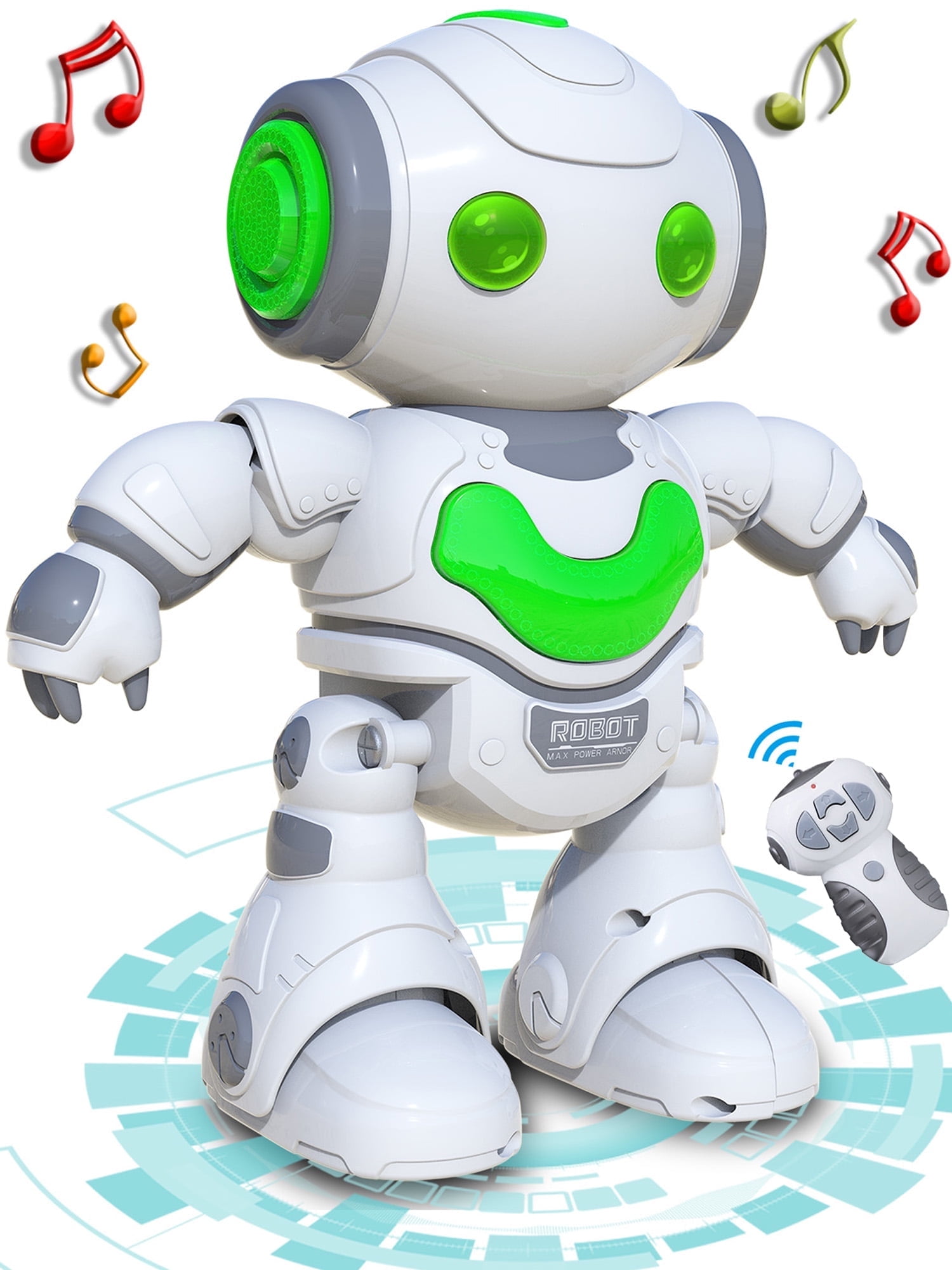 Babyltrl Robot Toy for Kids,RC Intelligent Educational Samrt Robot for ...