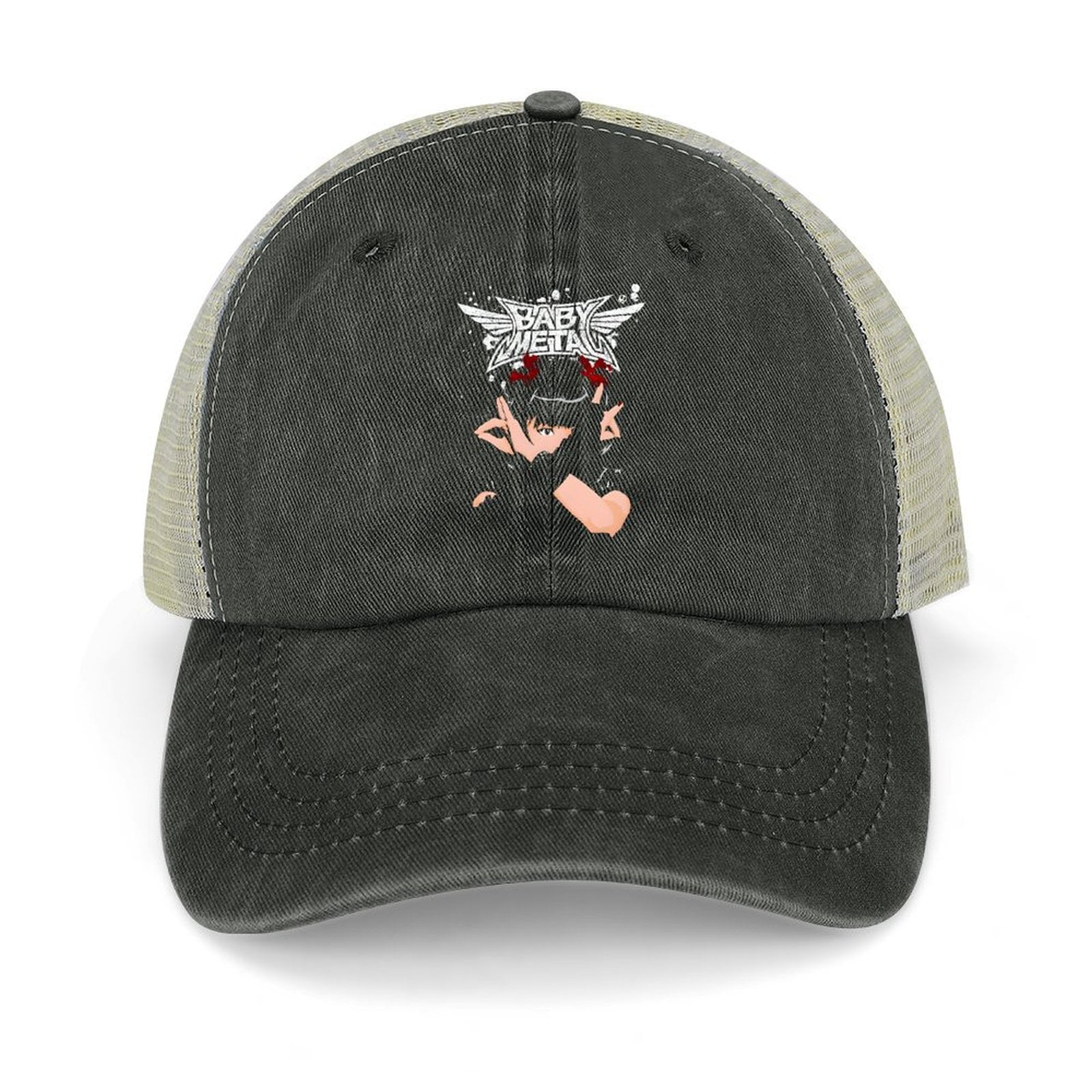 Babymetal Baseball Cap for Men Women, Adjustable Snapback Hats Trucker ...