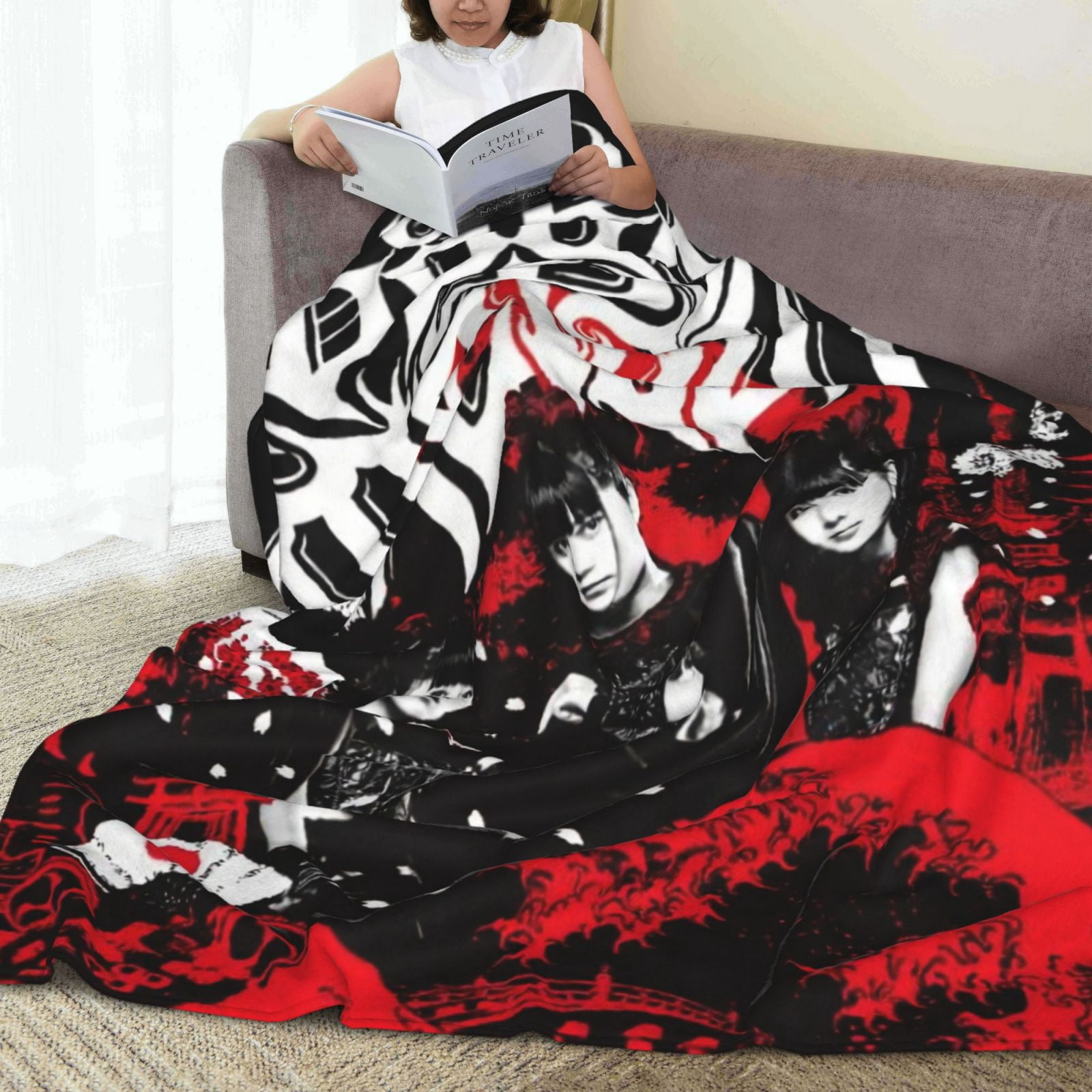 Babymetal Blanket For Men And Women, Super Soft And Fluffy Facecloth ...