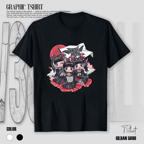 Babymetal Chibi Kawaii Cute Japanese Metal Band Fans Unisex T-Shirt ...