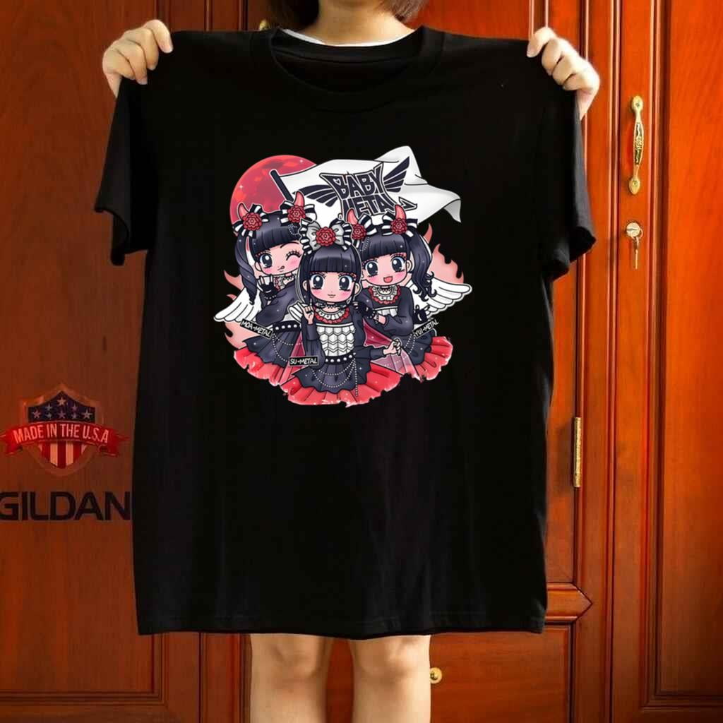Babymetal Chibi Kawaii Cute Japanese Metal Band Graphic Comfort Graphic ...