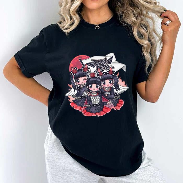 Babymetal Chibi Kawaiian Comfort Color T-Shirt Cute Band Art, for men ...