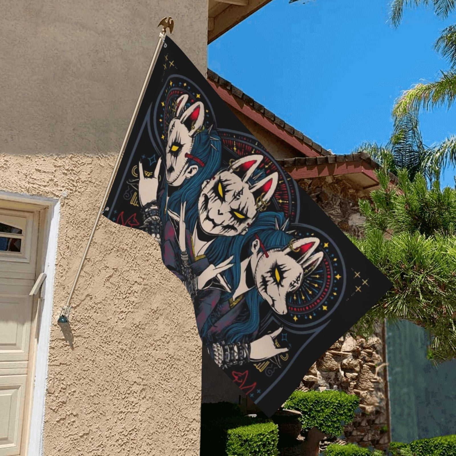 Babymetal Garden Flag 3x5 Feet Indoor Decoration Flag Outdoor Courtyard ...