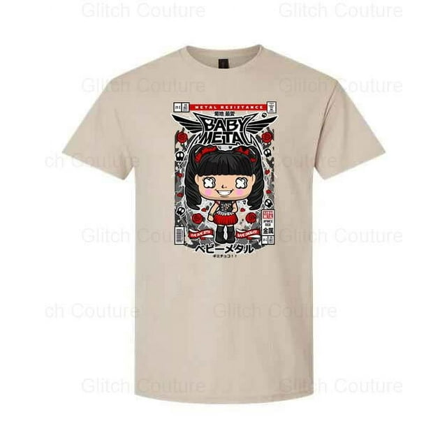 Babymetal Kawaii Heavy Metal Rock JPop Fusion Band Comic Style Graphic ...