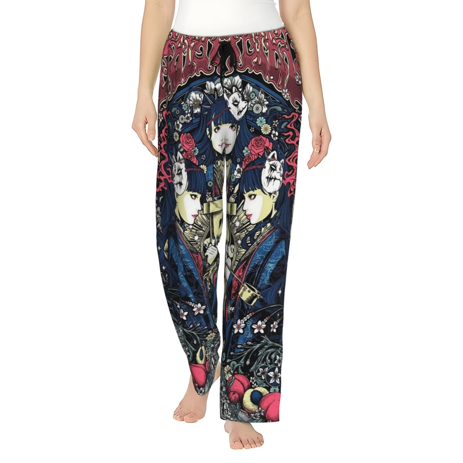 Babymetal Women'S Comfortable Casual Pajama Pants With Pockets And ...