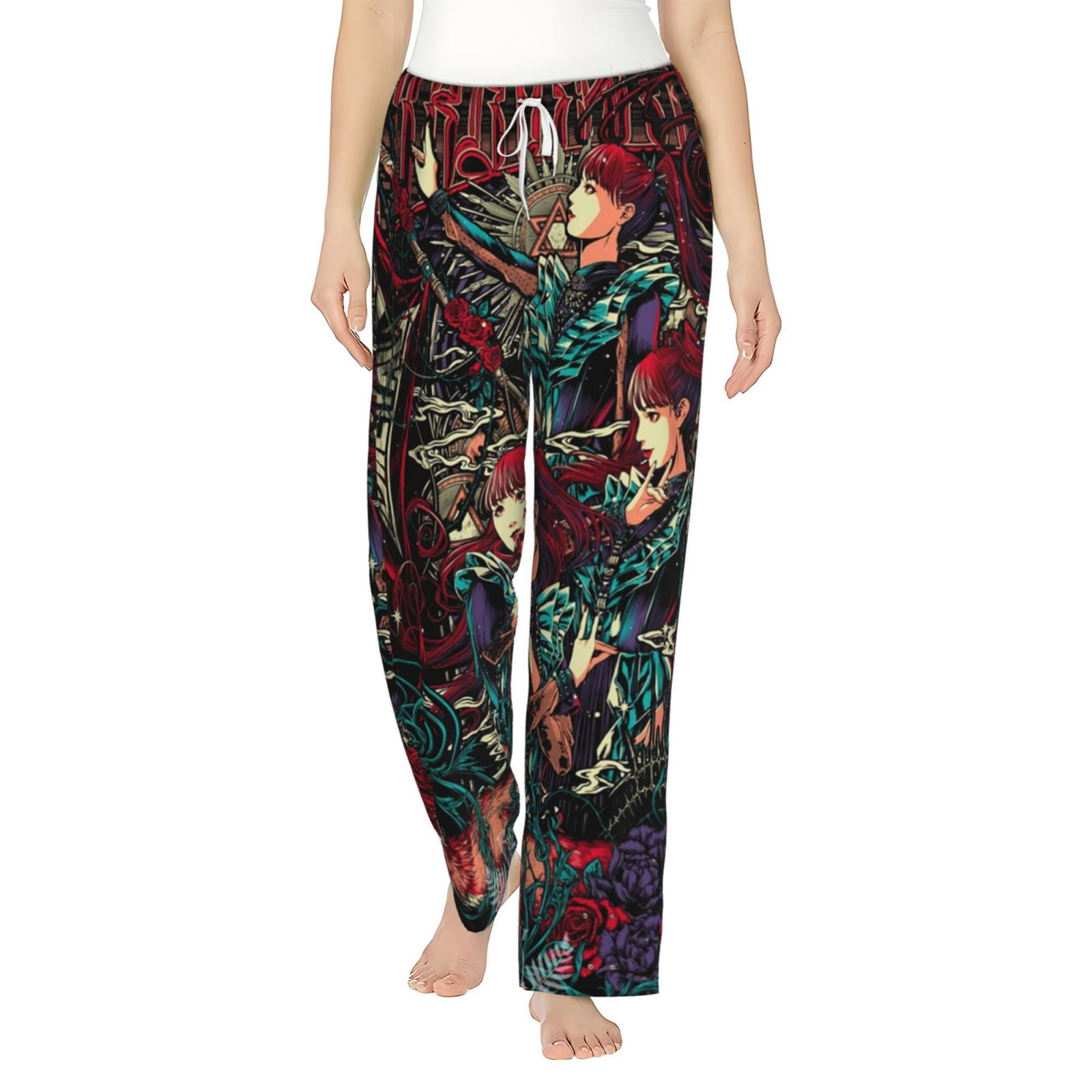 Babymetal Women'S Comfortable Casual Pajama Pants With Pockets And ...