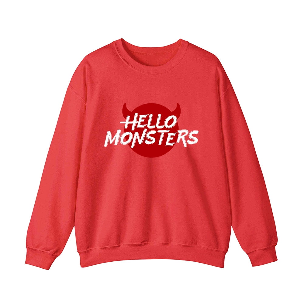 Babymonster Merch Hello Monsters 2025 Tour Sweatshirt Printed Crewneck ...