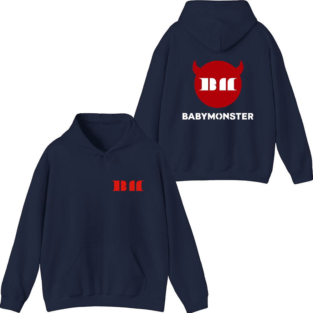 Babymonster Merch Hello Monsters Tour Hoodie Printed Hoodies Men Women ...