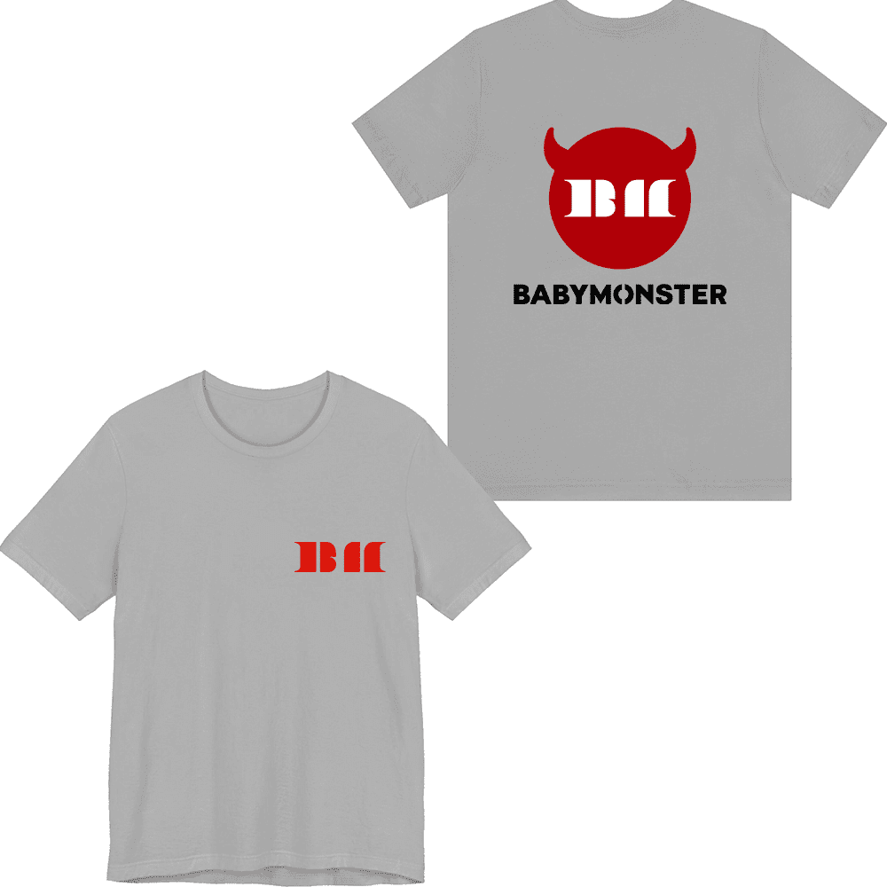 Babymonster Merch Hello Monsters Tour T-shirt Printed Shirt Men Women ...