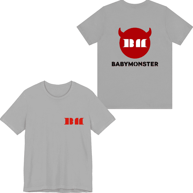 Babymonster Merch Hello Monsters Tour T-shirt Printed Shirt Men Women ...