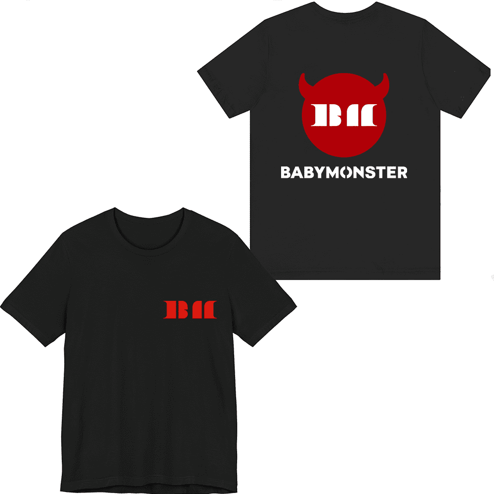 Babymonster Merch Hello Monsters Tour T-shirt Printed Shirt Men Women ...