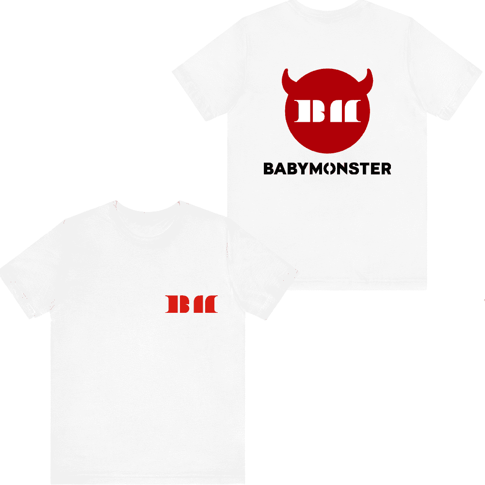 Babymonster Merch Hello Monsters Tour T-shirt Printed Shirt Men Women ...