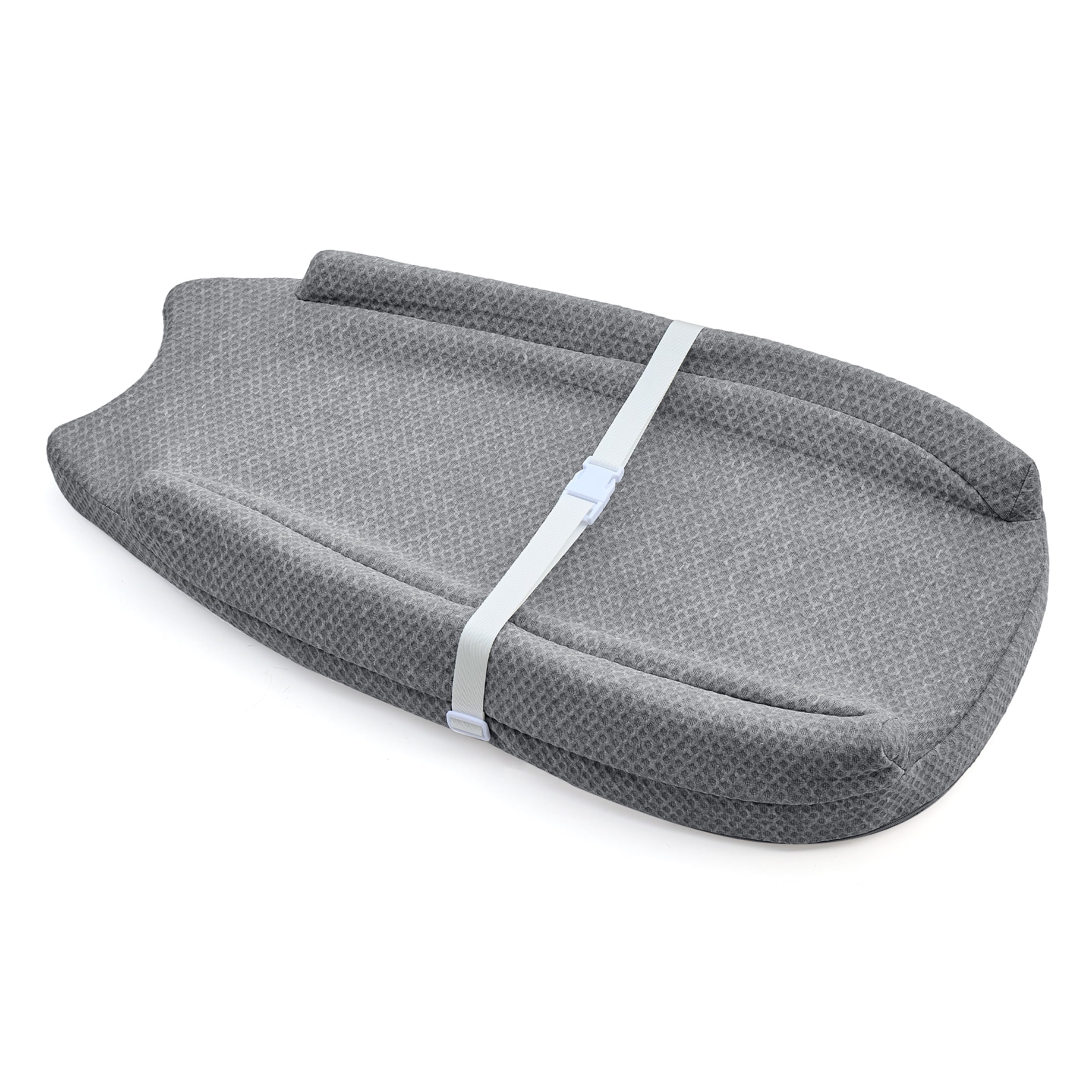 Babyomi Diaper Changing Pad with Anti-roll Edge and Adjustable Seat ...