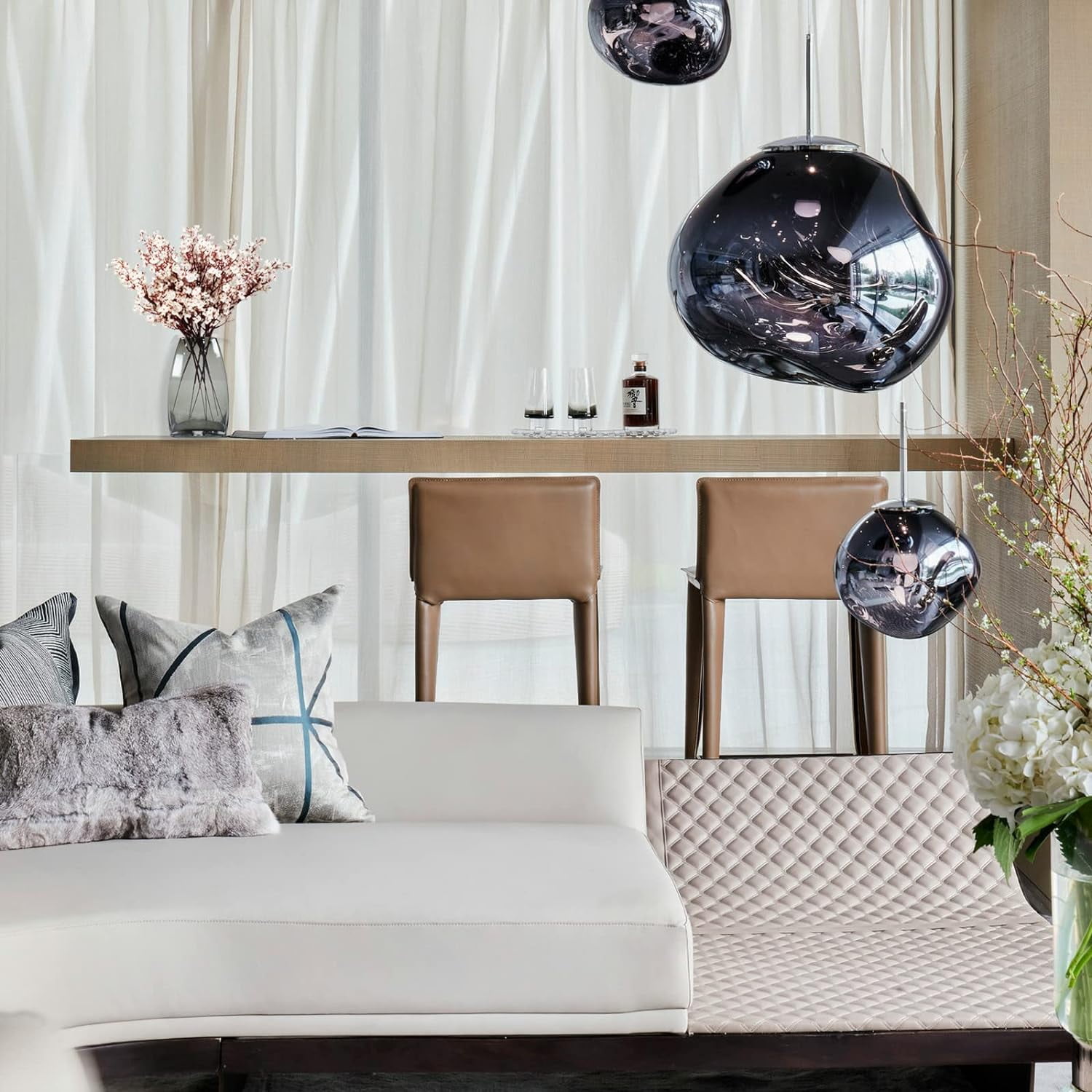 Babys Breath 8 Bundle Real Touch Artificial Flowers Fake Silk Flower ...