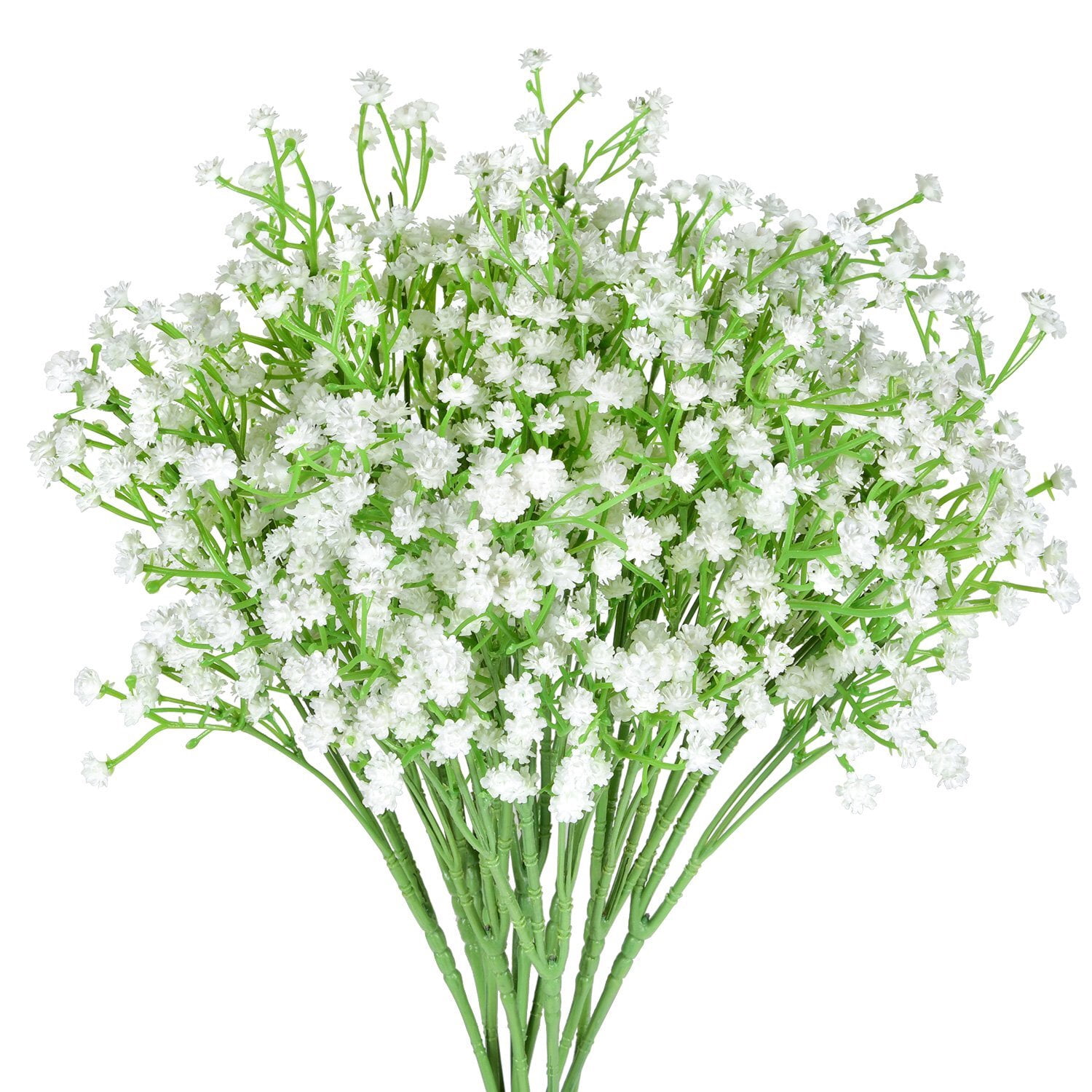 Babys Breath Artificial Flowers, 12 Pcs Fake Babys Breath Flowers ...