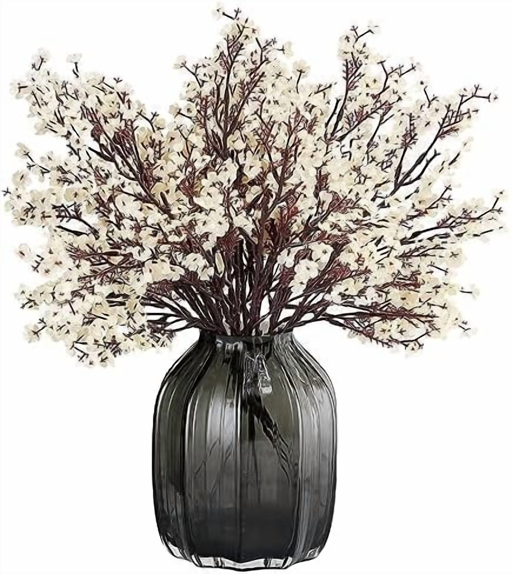 Babys Breath Fabric Cloth Artificial Flowers 6 Bundle European Fake ...