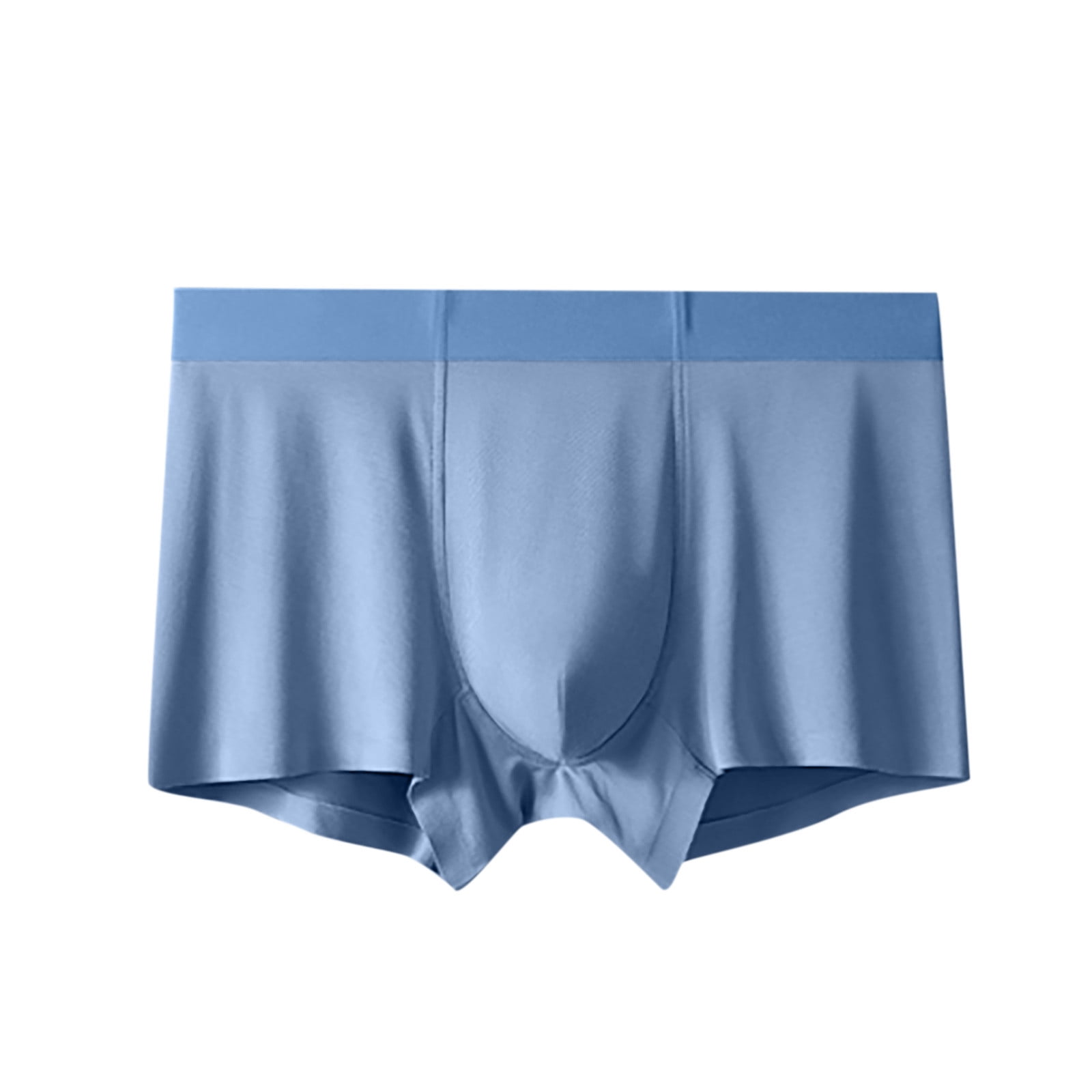 Babysbule Mens Underwear Men Casual Solid Mid Waist Hip Lift Breathable ...