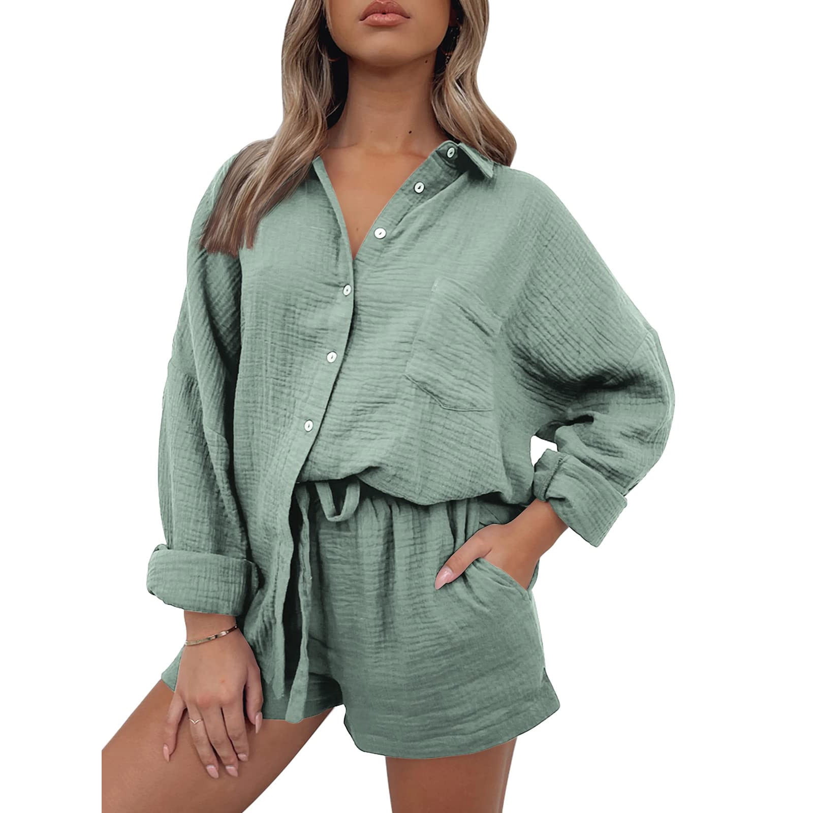 Babysbule Womens Fall Plus Top Sets Sales 2 Piece Outfits Women Lounge ...