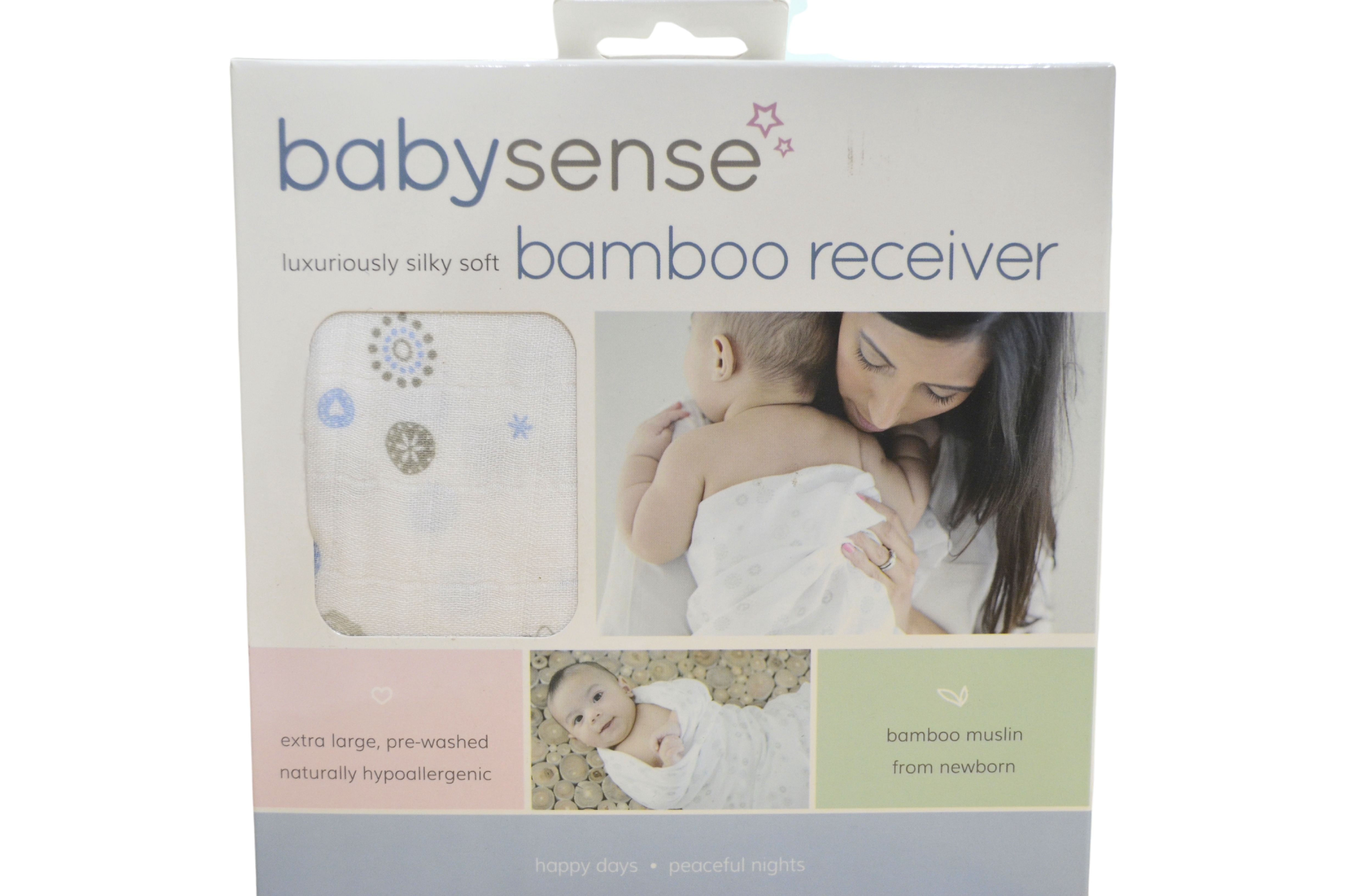 Babysense Bamboo silky soft Receiver - Blue - Walmart.com