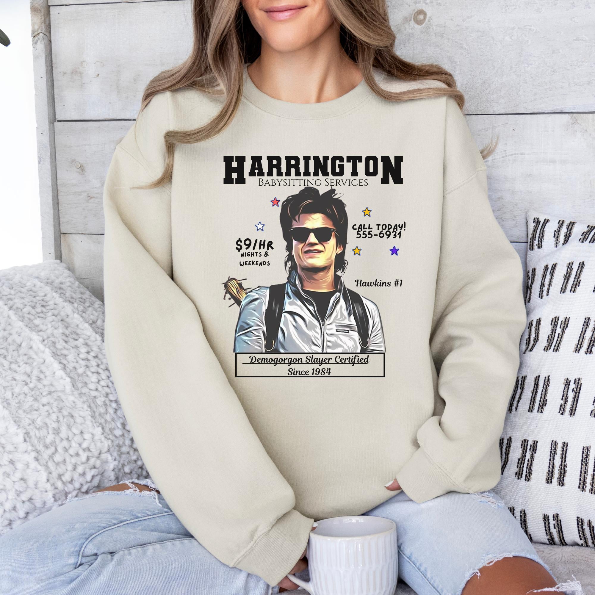 Babysitter Harrington SweatShirt Mom Of The Year St5 Stranger Movie ...